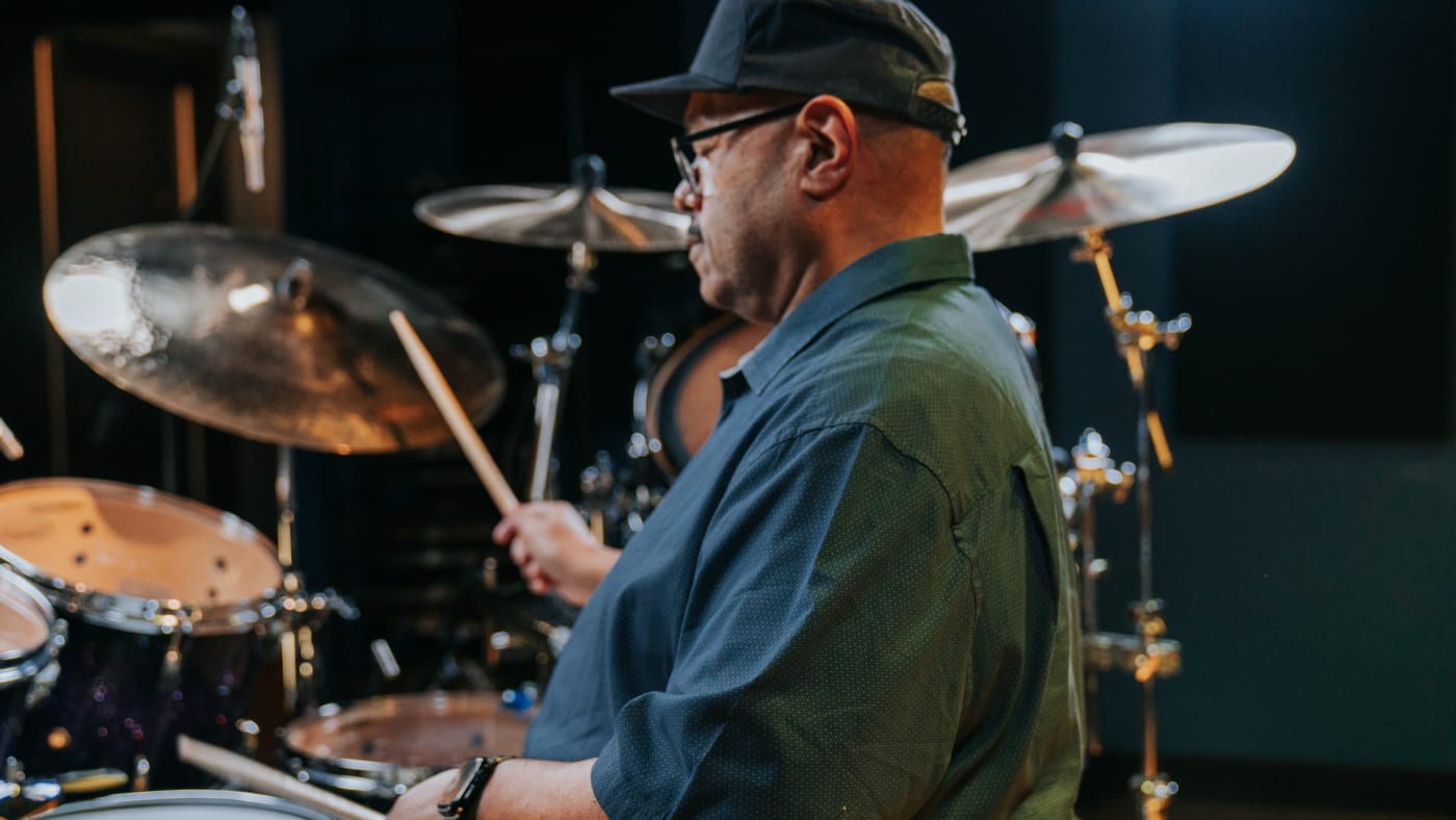 Dennis Chambers Performs "Blue Matter" By John Scofield