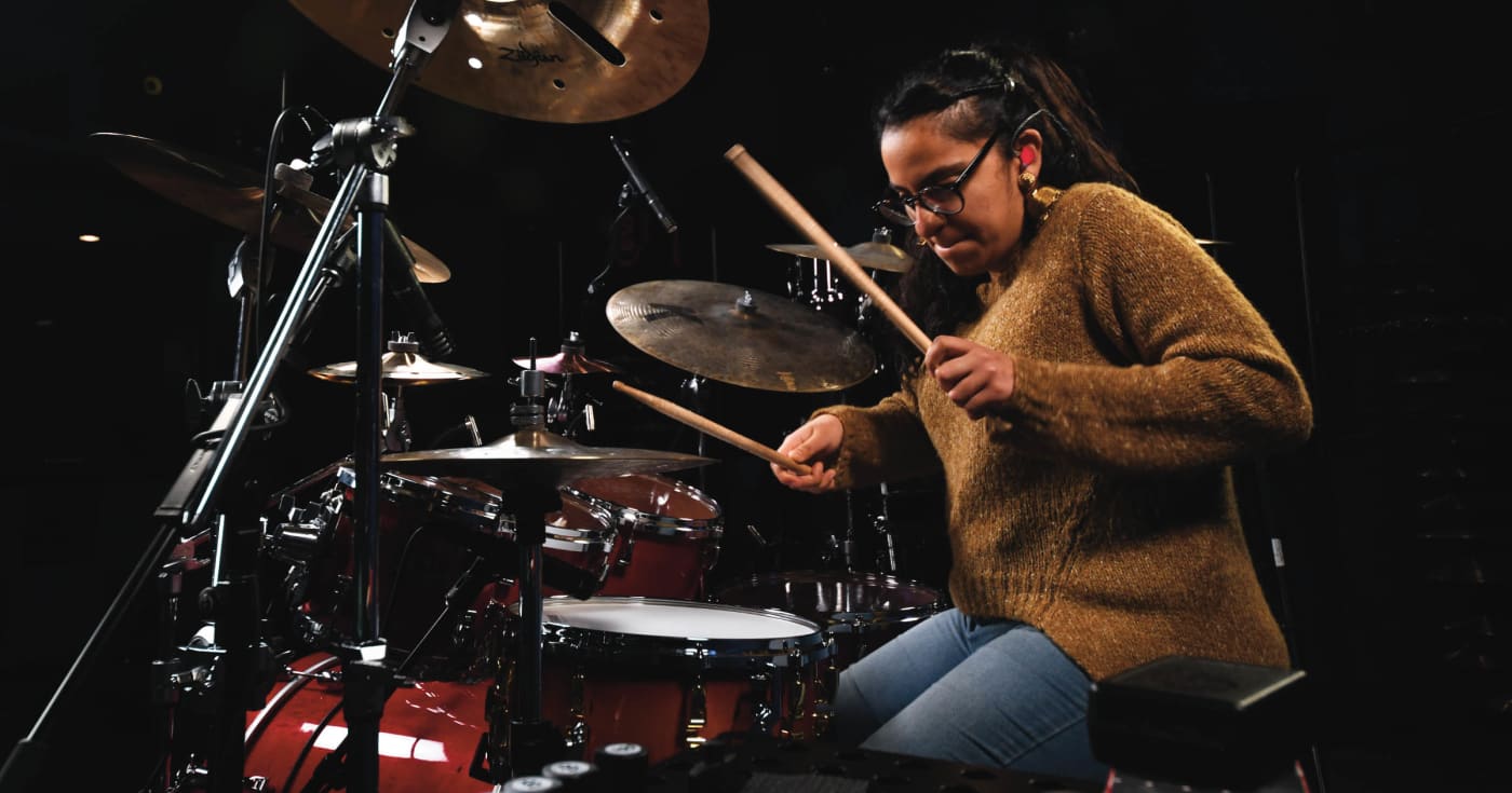 Sarah Thawer: Exploring Indian Grooves On The Drums
